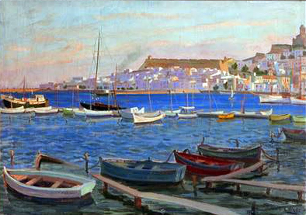 Paisajistas españoles del Siglo XIX y XX: Joaquín Tudela Perales