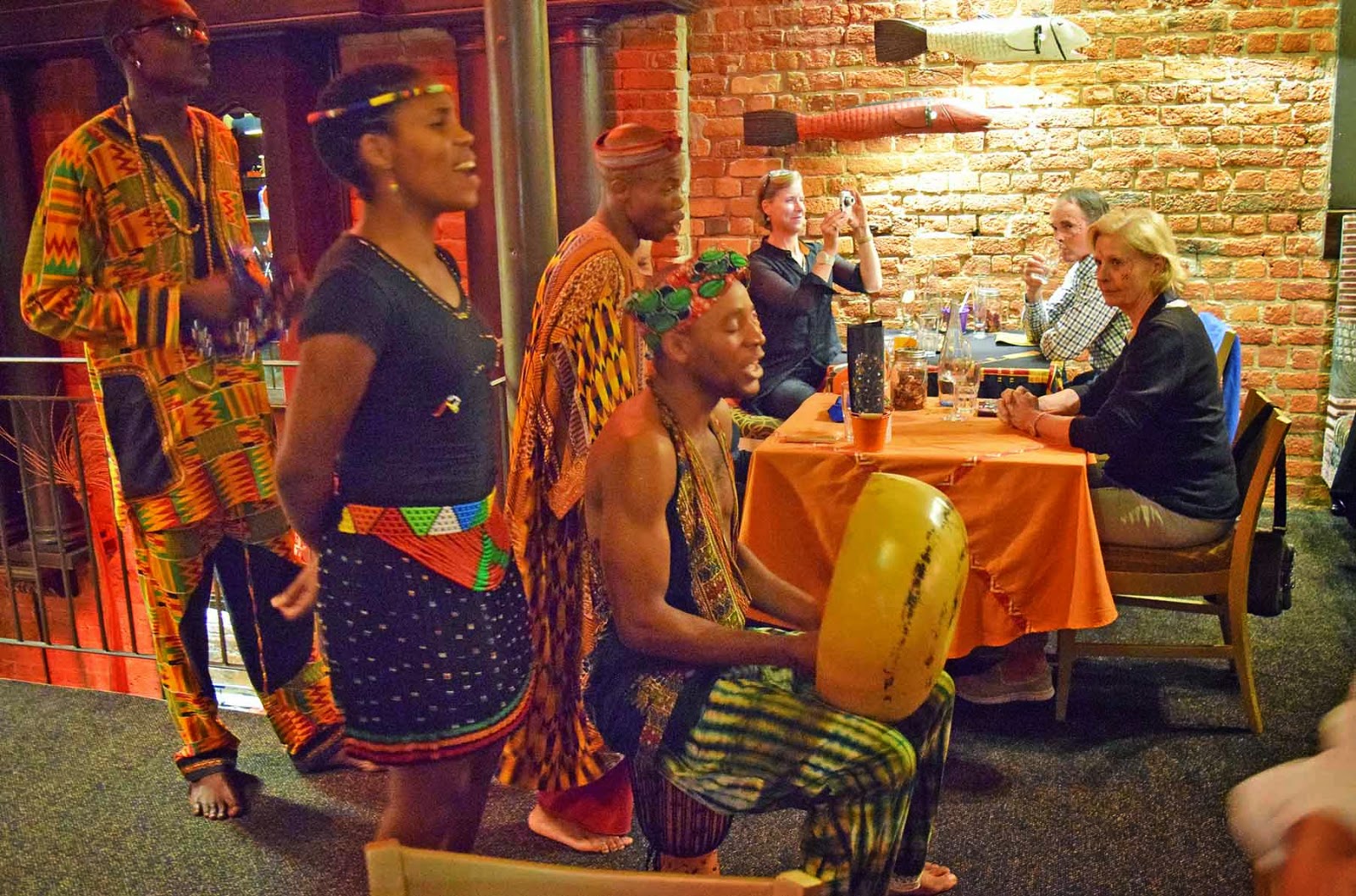 .: An African supper at Gold Restaurant in Cape Town