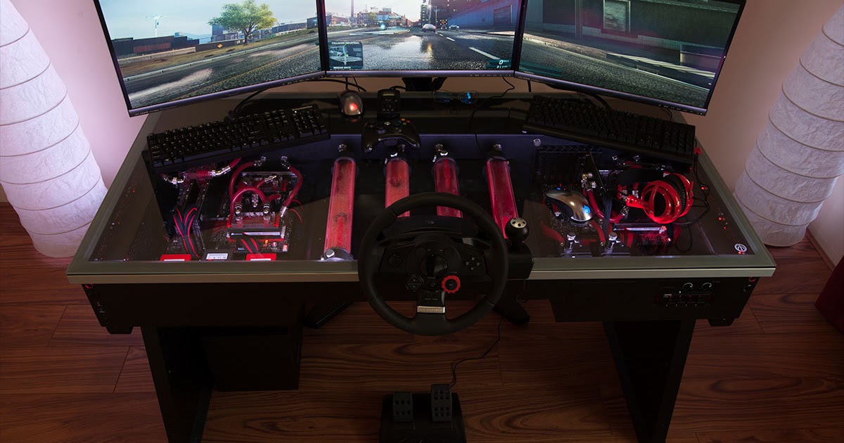 Real Gaming Setup: 3 Awesome Custom Built Table PCs