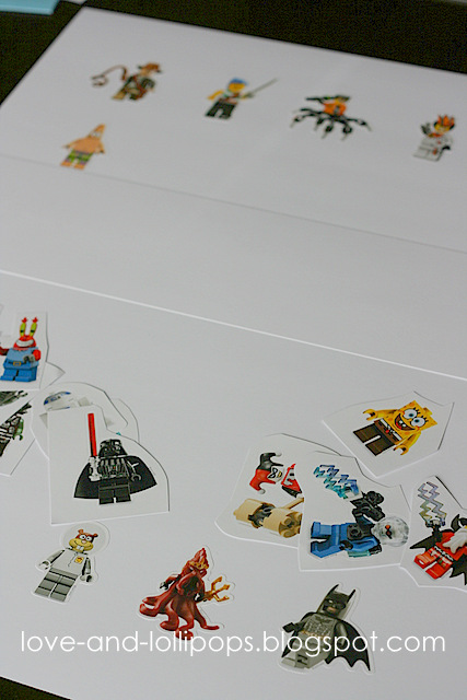 Love and Lollipops: Make a Lego poster