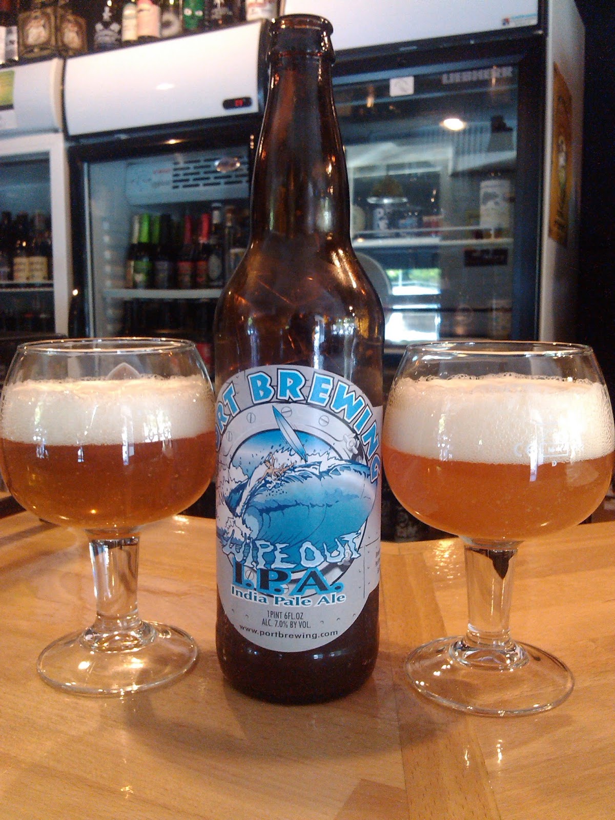 VISUALBEER: PORT BREWING WIPE OUT IPA