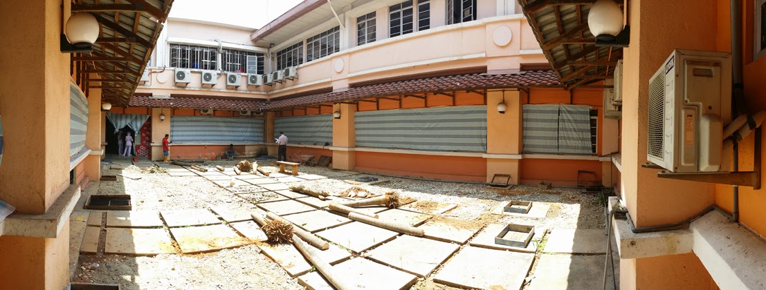 Unforgettable Art: Merekabentuk lanskap di perkarangan Hospital Besar ...