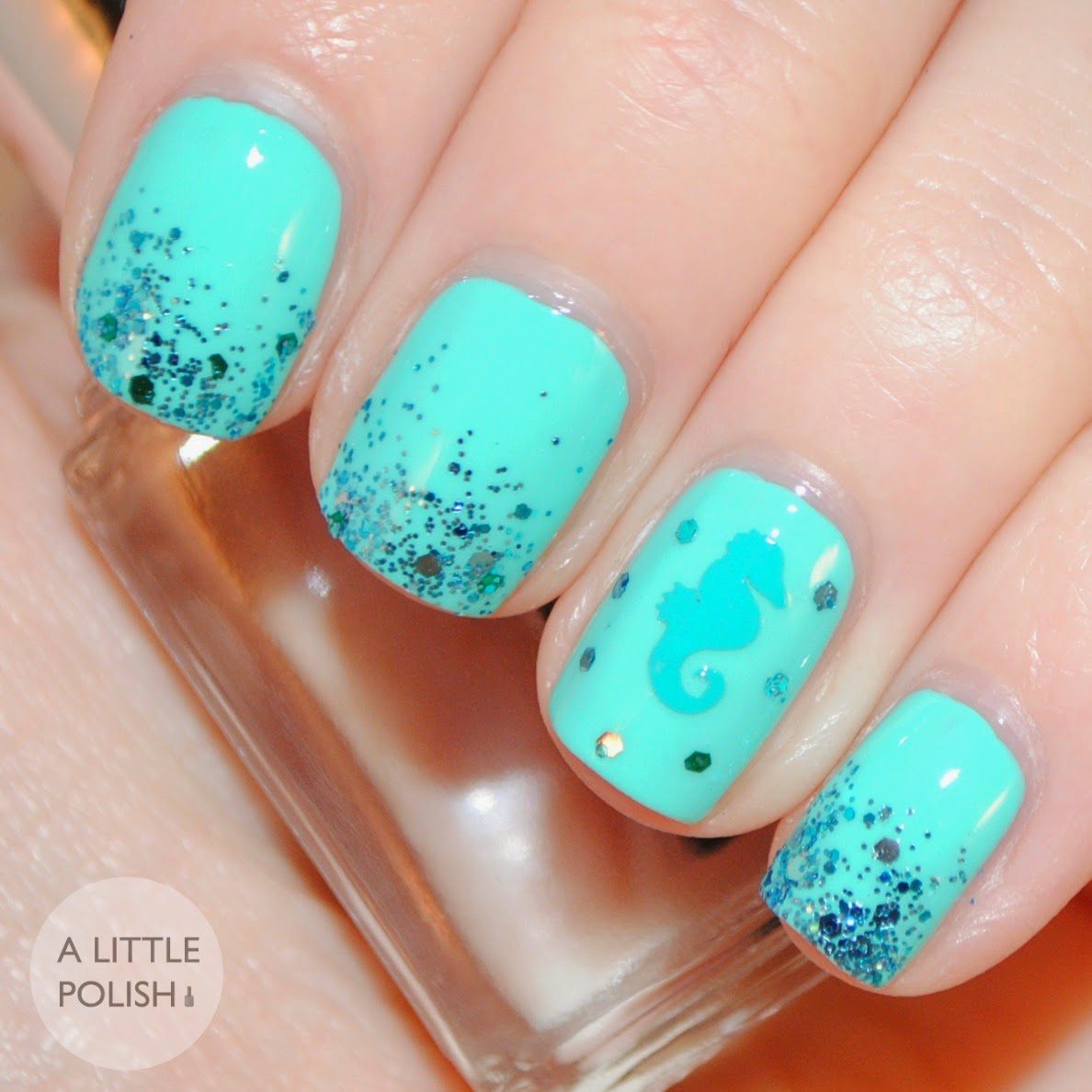A Little Polish: Vinyl Nail Decals from Lacquer by Lissa