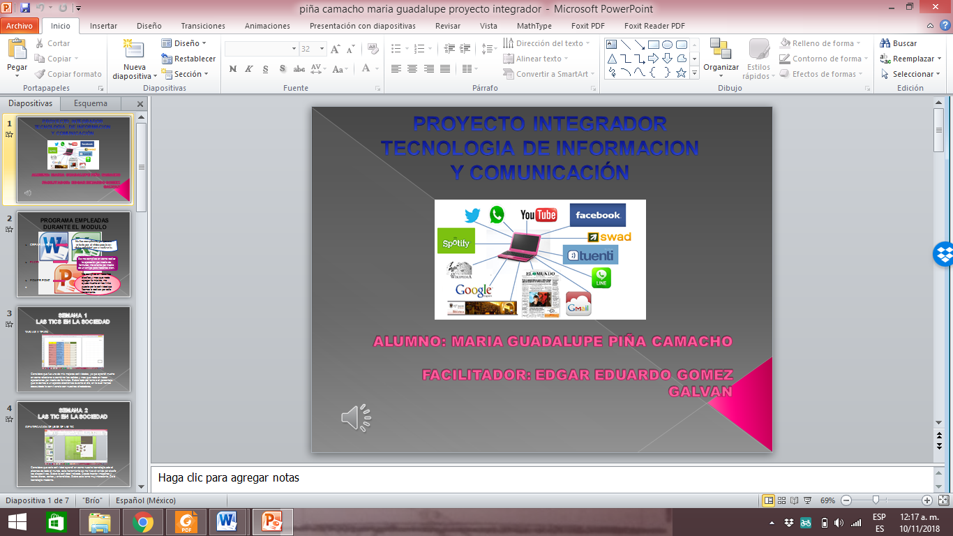MODULO 1 PROYECTO INTEGRADOR
