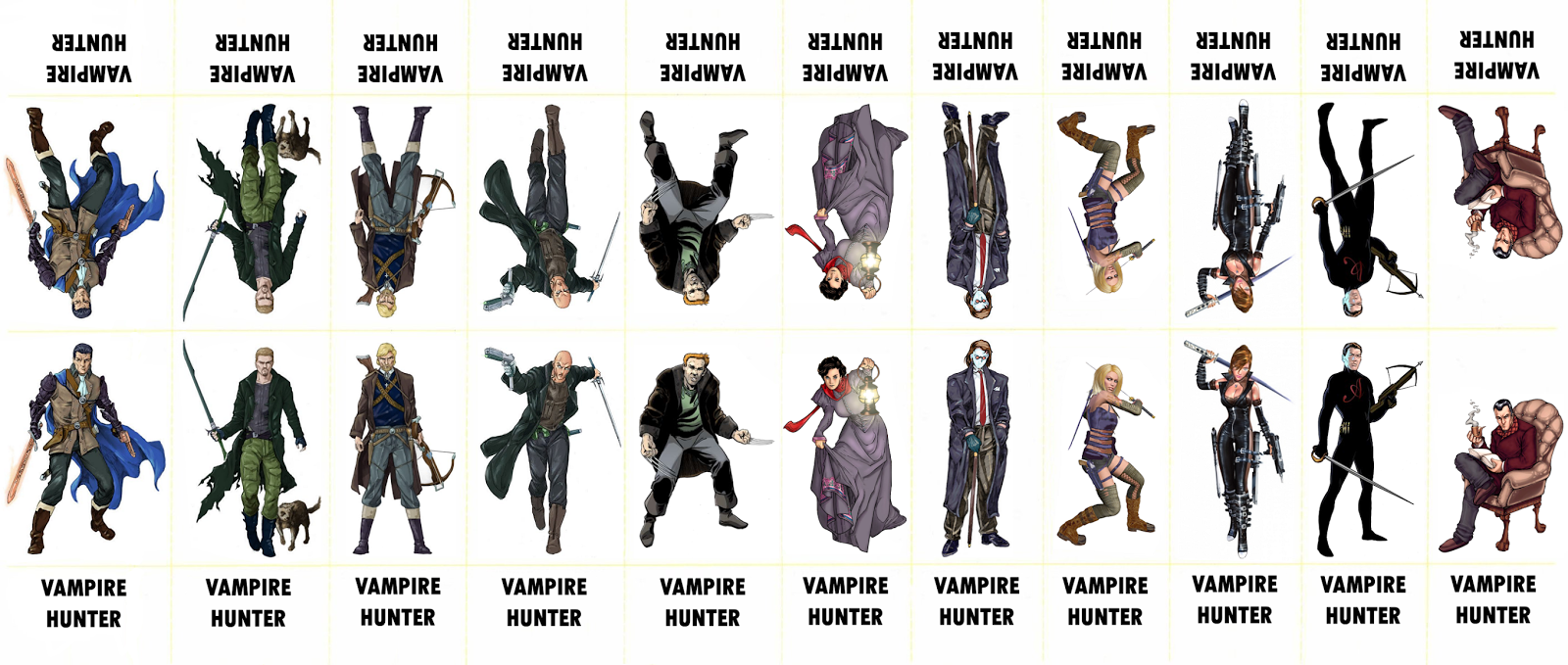 Chapter Unapproved: Paper Miniatures Horror #1