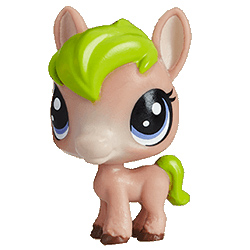 Littlest Pet Shop Series 2 3-pet Collection Tex Horsely (#2-127) Pet ...