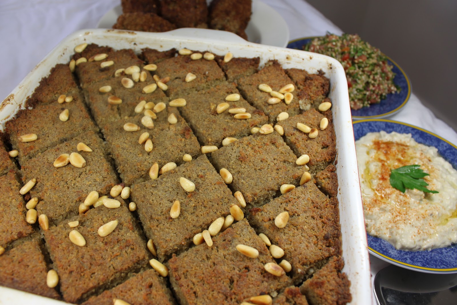 Dyna's Egyptian Cooking: Wheat and Meat loaf كبيبة Kobeba