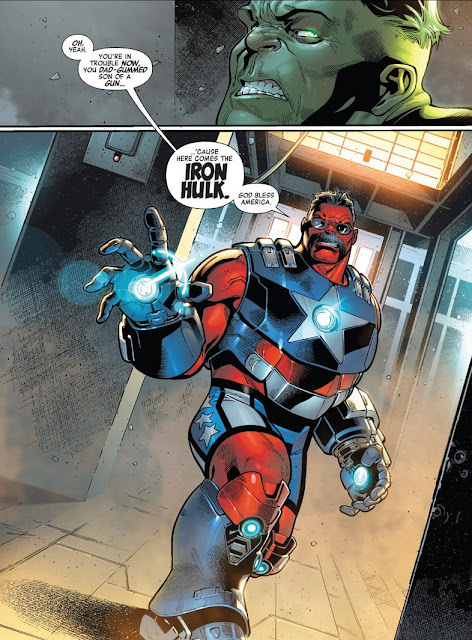 IRON HULK - Marvel Comics Introduce The New Character - Metal Lix
