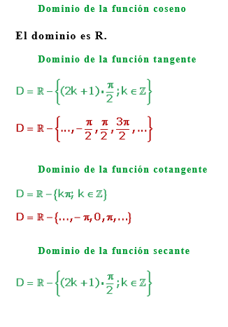 MATEMATICAS: DEFINICION, DOMINIO, RANGO DE UNA VARIABLE REAL