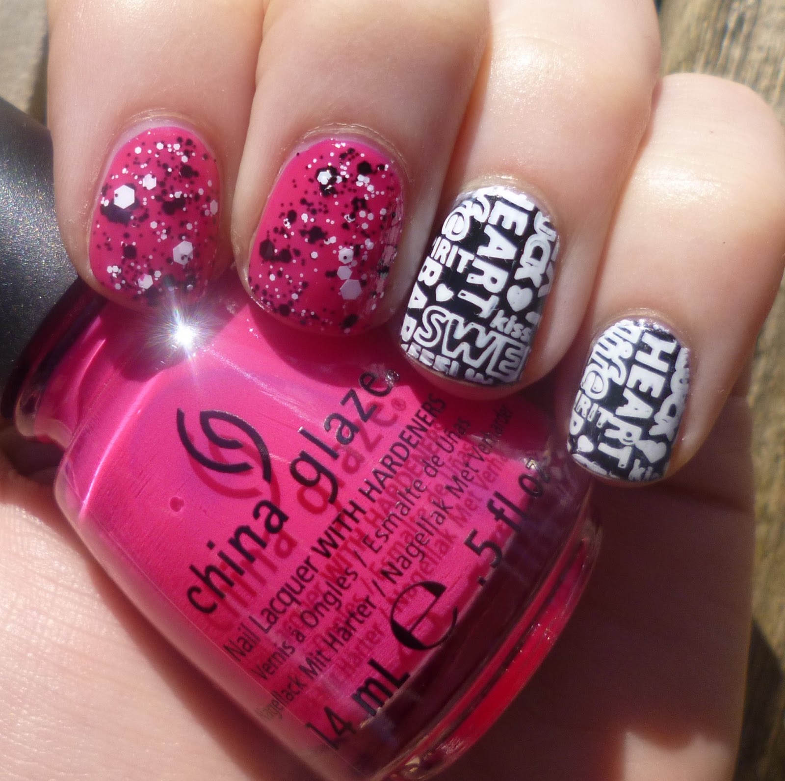 Lou is Perfectly Polished: Love Themed Accent Nails