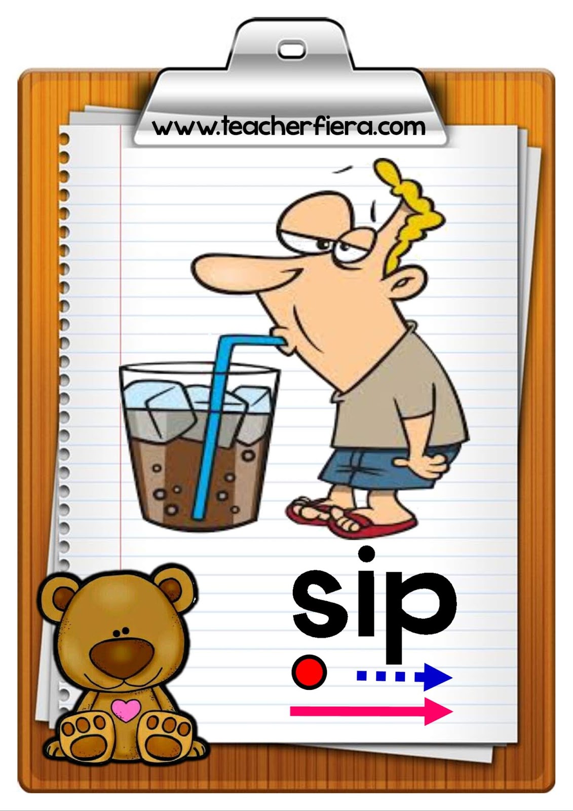 teacherfiera.com: IP WORD FAMILY FLASHCARDS