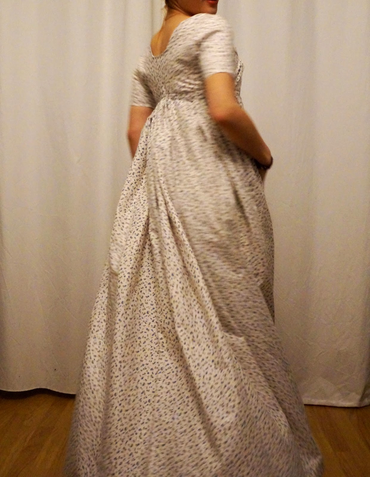 Douce Dame Jolie: Regency day dress - Finished and ready for reenactment