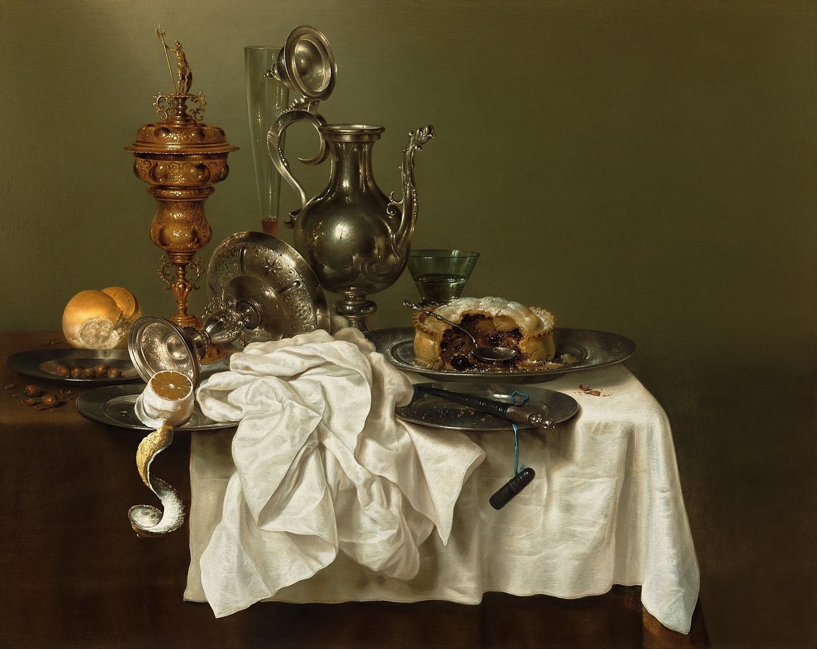 Enjoy some Damn Fine Art : Willem Claesz Heda. Still Life with a ...