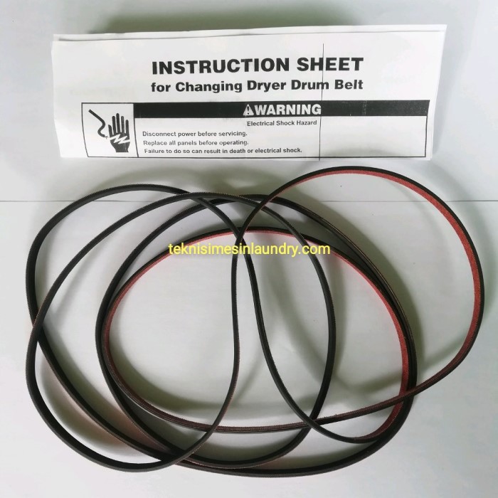 Belt Drum Dryer Whirlpool #341241 - Teknisi Mesin Laundry | Jasa ...