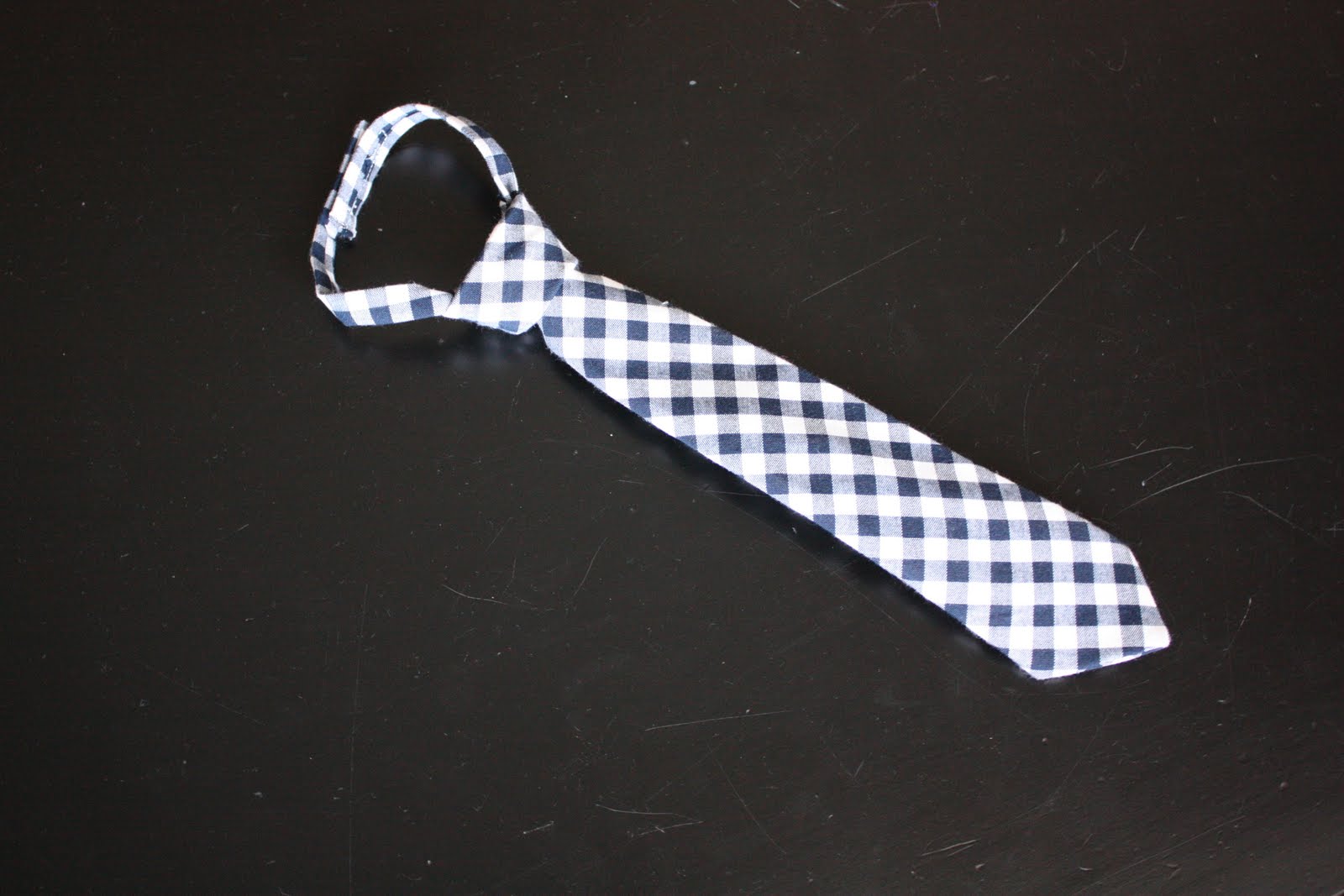 Ruby Jane Taylor: Blue Check Boys Tie by Aimee Ritchie
