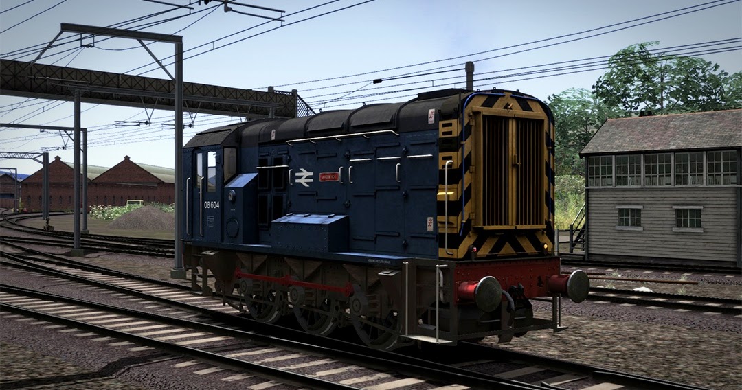 DPSimulation: Woodhead Electric Railway in Blue - Class 08