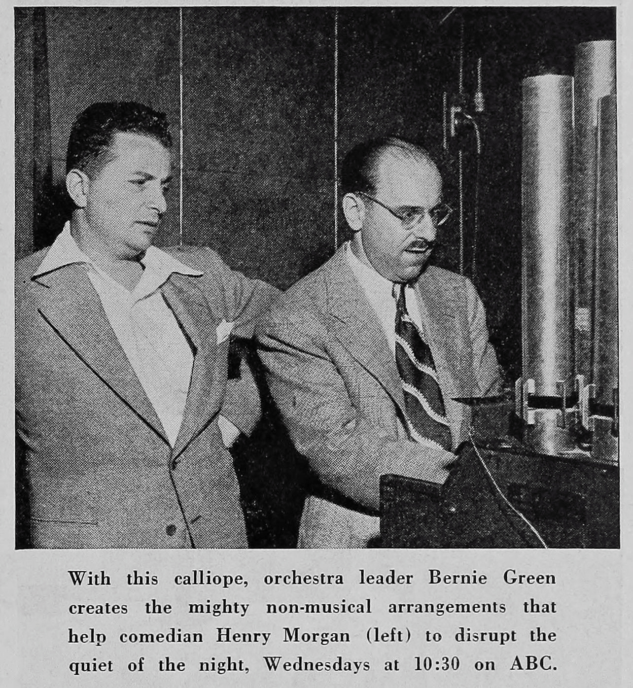 Tralfaz: Calliope Man Bernie Green