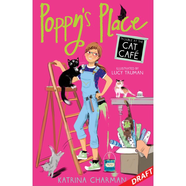 Nayu's Reading Corner: Poppy's Place #2 Trouble at The Cat Cafe by ...