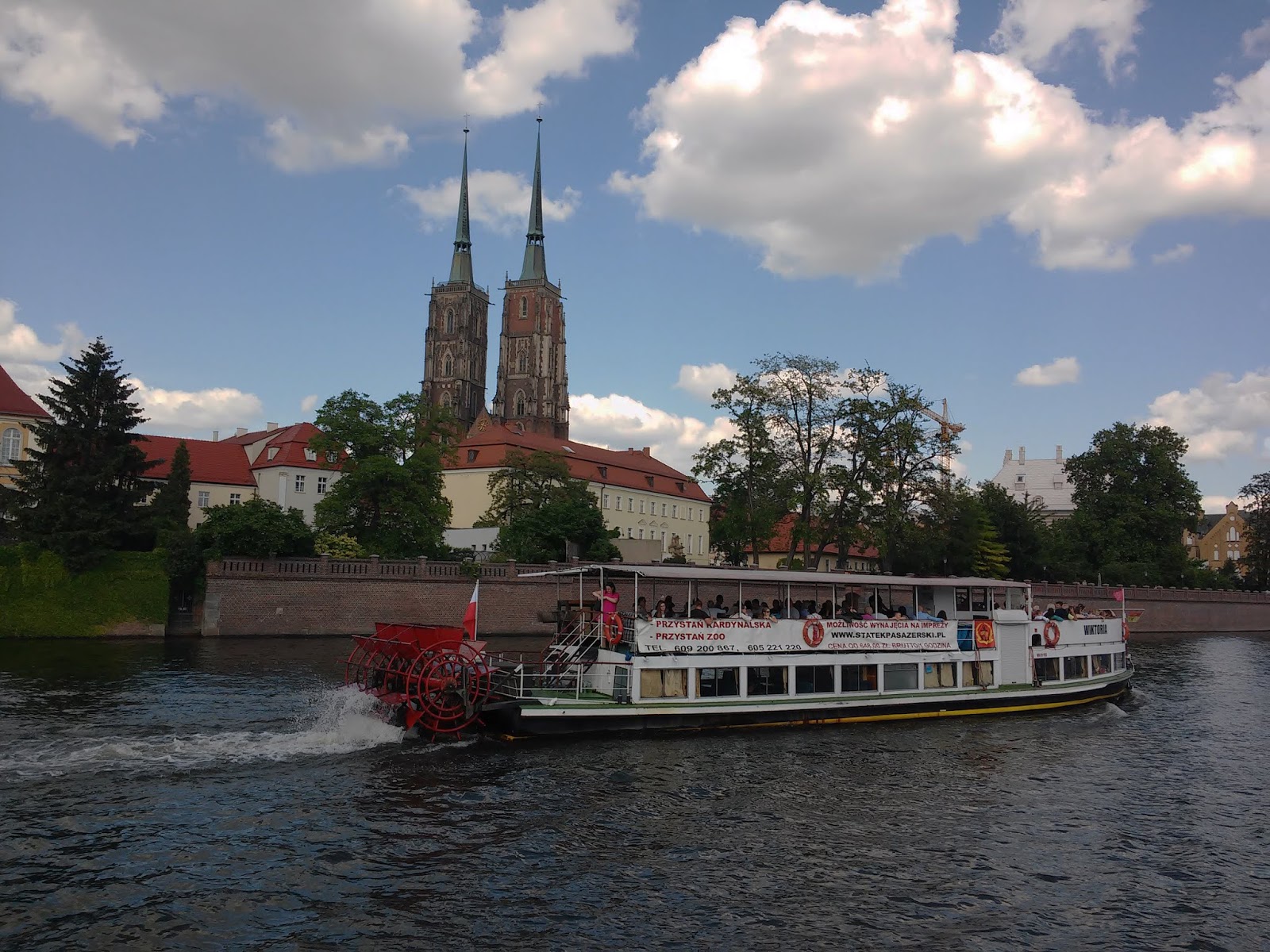 Okofotografa: Rejs statkiem po Odrze