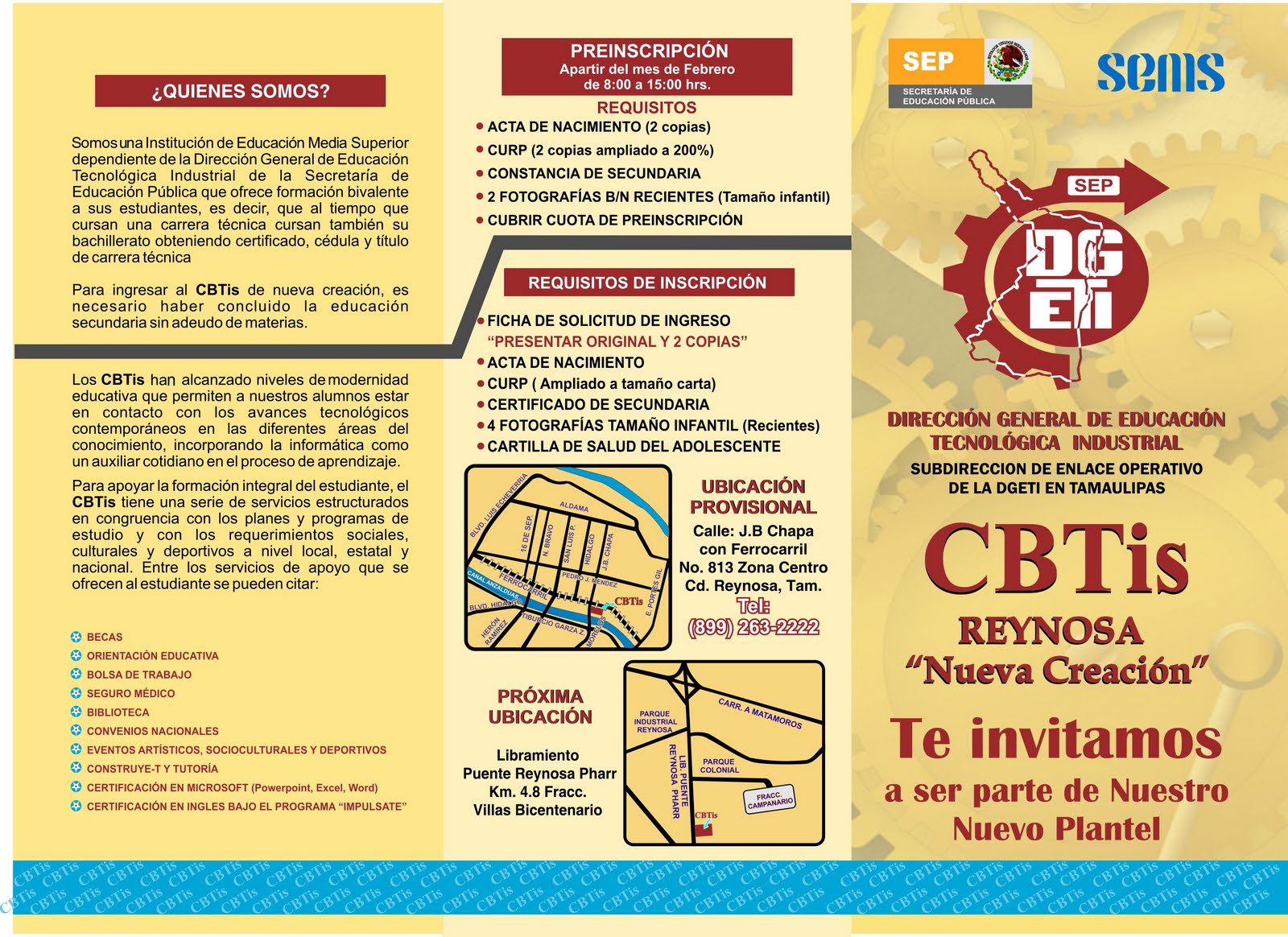 Portafolio Design: Triptico nueva creacion