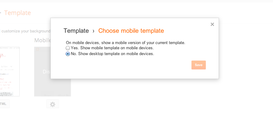Sew Many Ways...: Blogging Tip...Mobile or Web Version of Your Blog