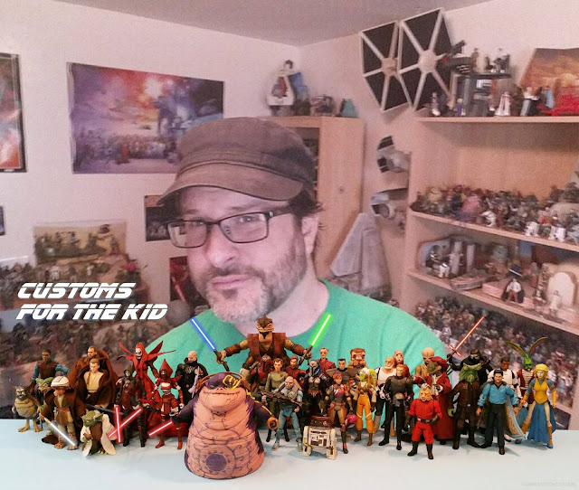 Star Wars: Customs for the Kid: "Darth Daddy Photo" by Mark Telfer