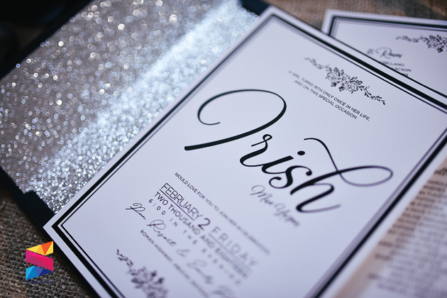 Black & Silver Debut Invitation - Stunro CreativeWorks