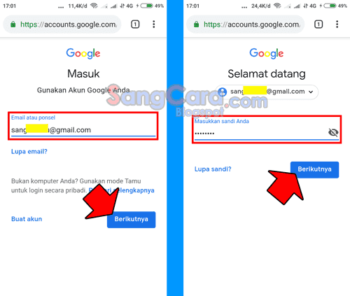 Contoh Alamat Email PEMULIHAN Gmail & Bagaimana Cara Membuatnya! - Sang ...