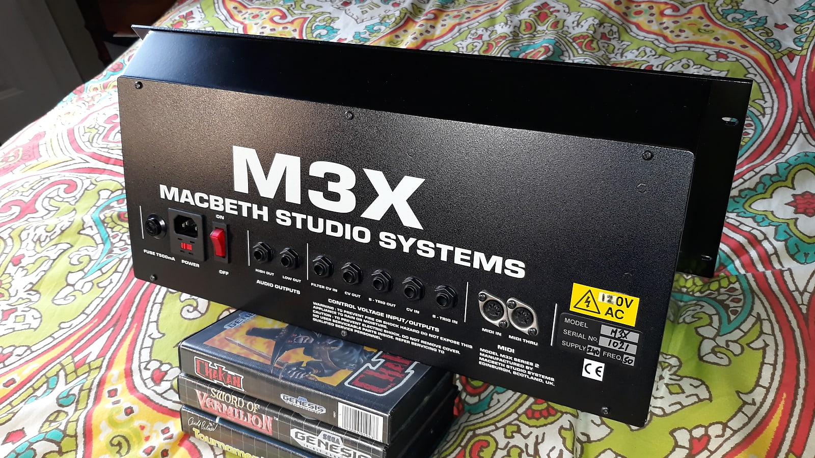 MATRIXSYNTH: Macbeth M3X monosynth SN 1021