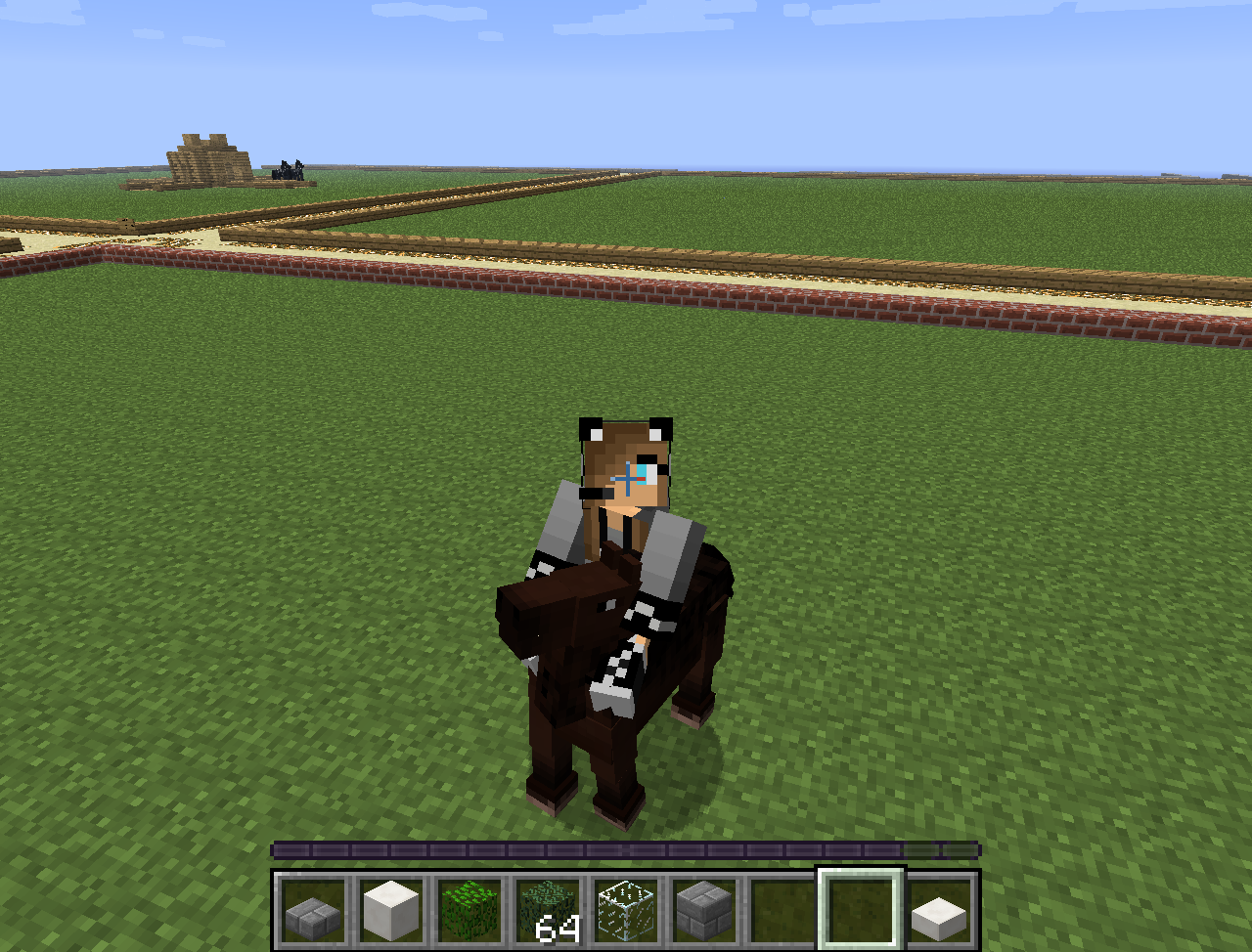 Minecraft!!!: How 2 ride a horse