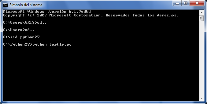 Graficación : Unidad 2: Practica del modulo turtle y cmd a python