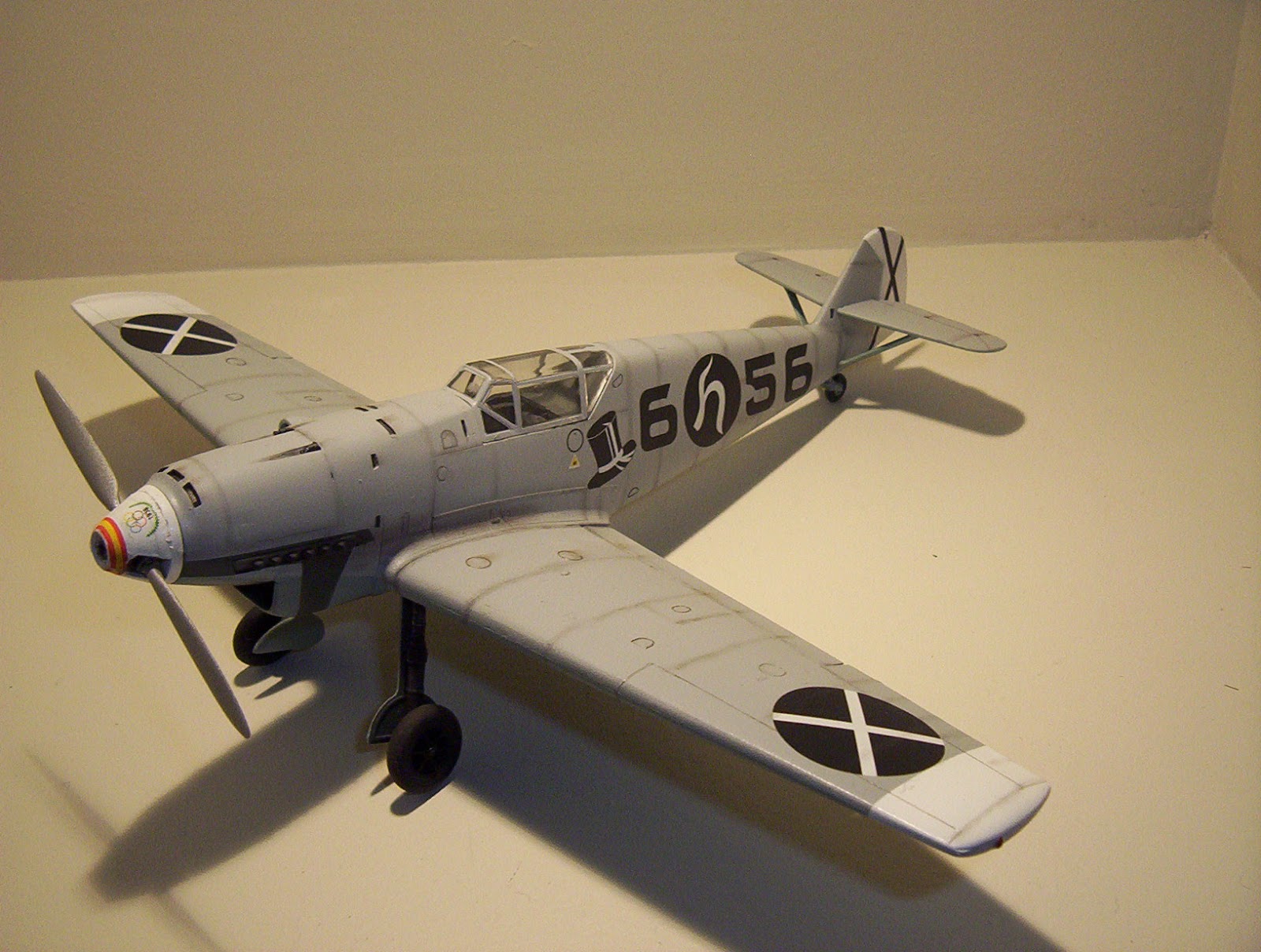 Scale Model Hobby: Messerschmitt Bf 109D-1 Spanish Civil War, 1938