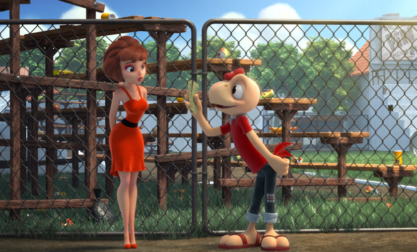 La Nuez: Nuevas imagenes muestran personajes de Condorito la película.