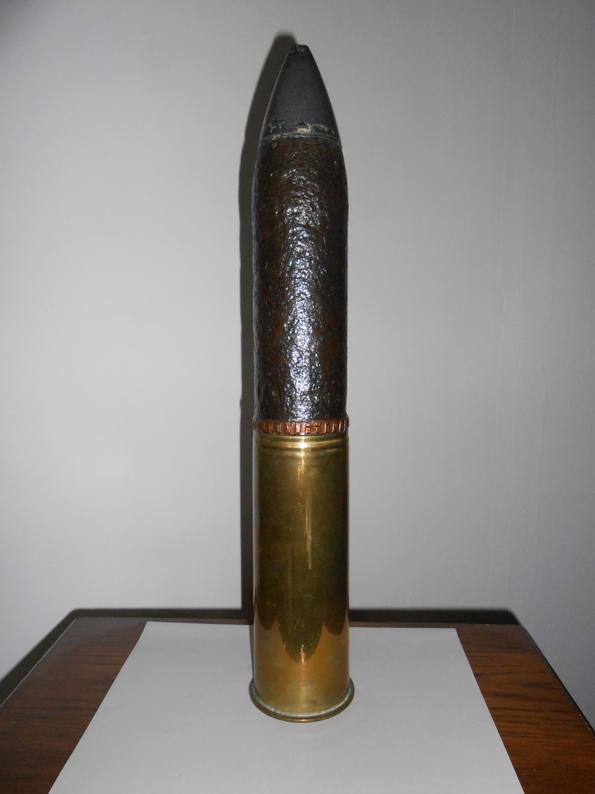 Serge AmandPassions et Créations: Obus allemand de 77 mm