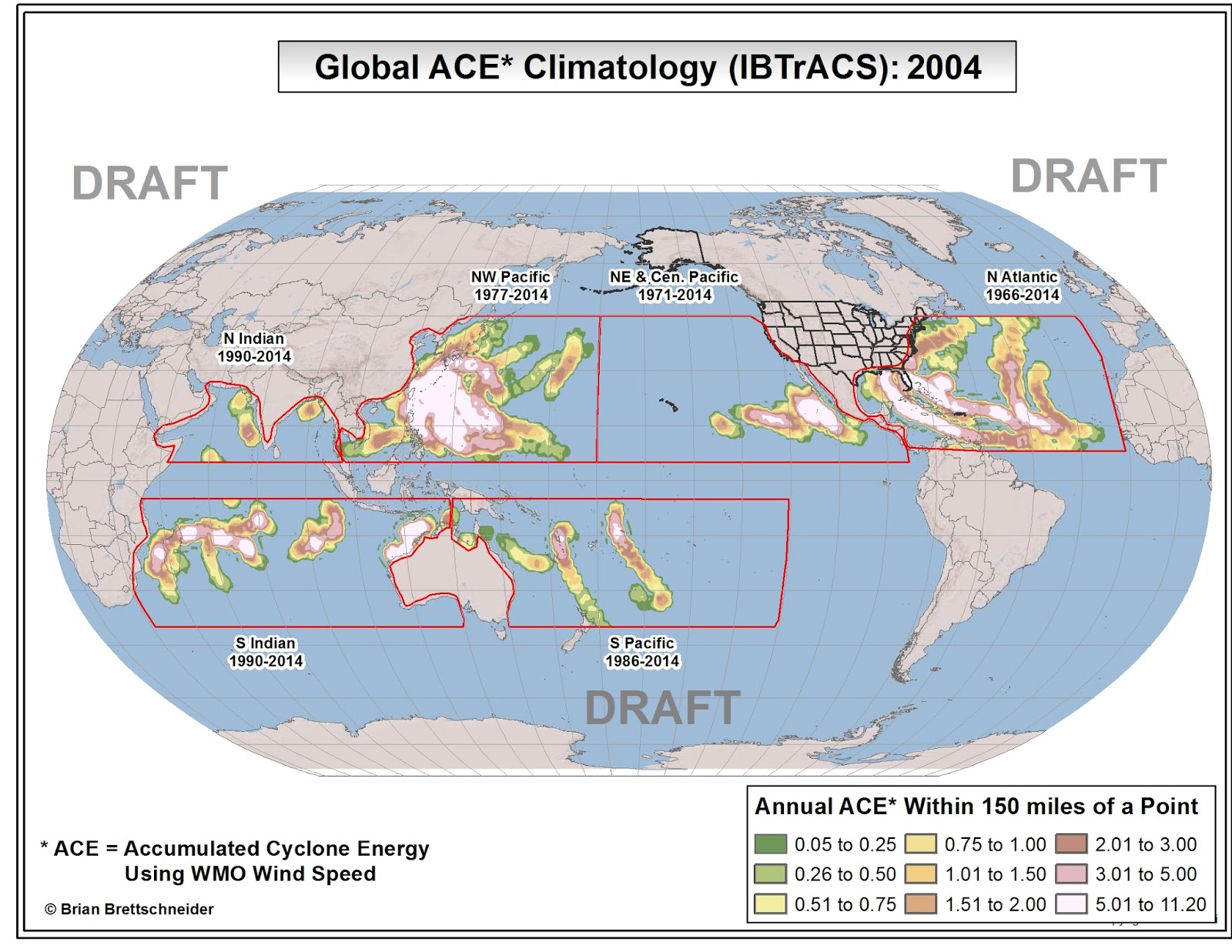 Brian B.'s Climate Blog: Tropical Cyclone ACE Climatology