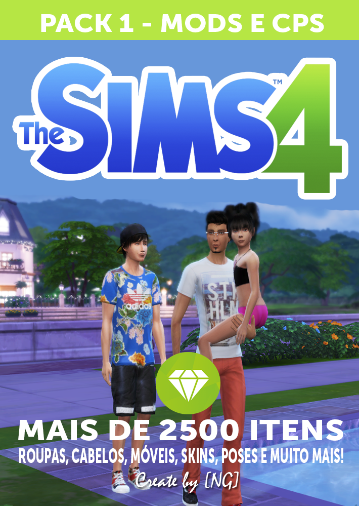 Pack 1 - Mods e Cps [NG] ~ Nathys Sims