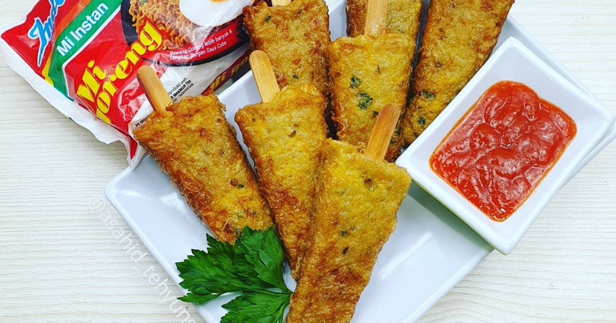 Cara Membuat Indomie Stick Goreng | Nuget stik Indomie Goreng ~ Resep ...