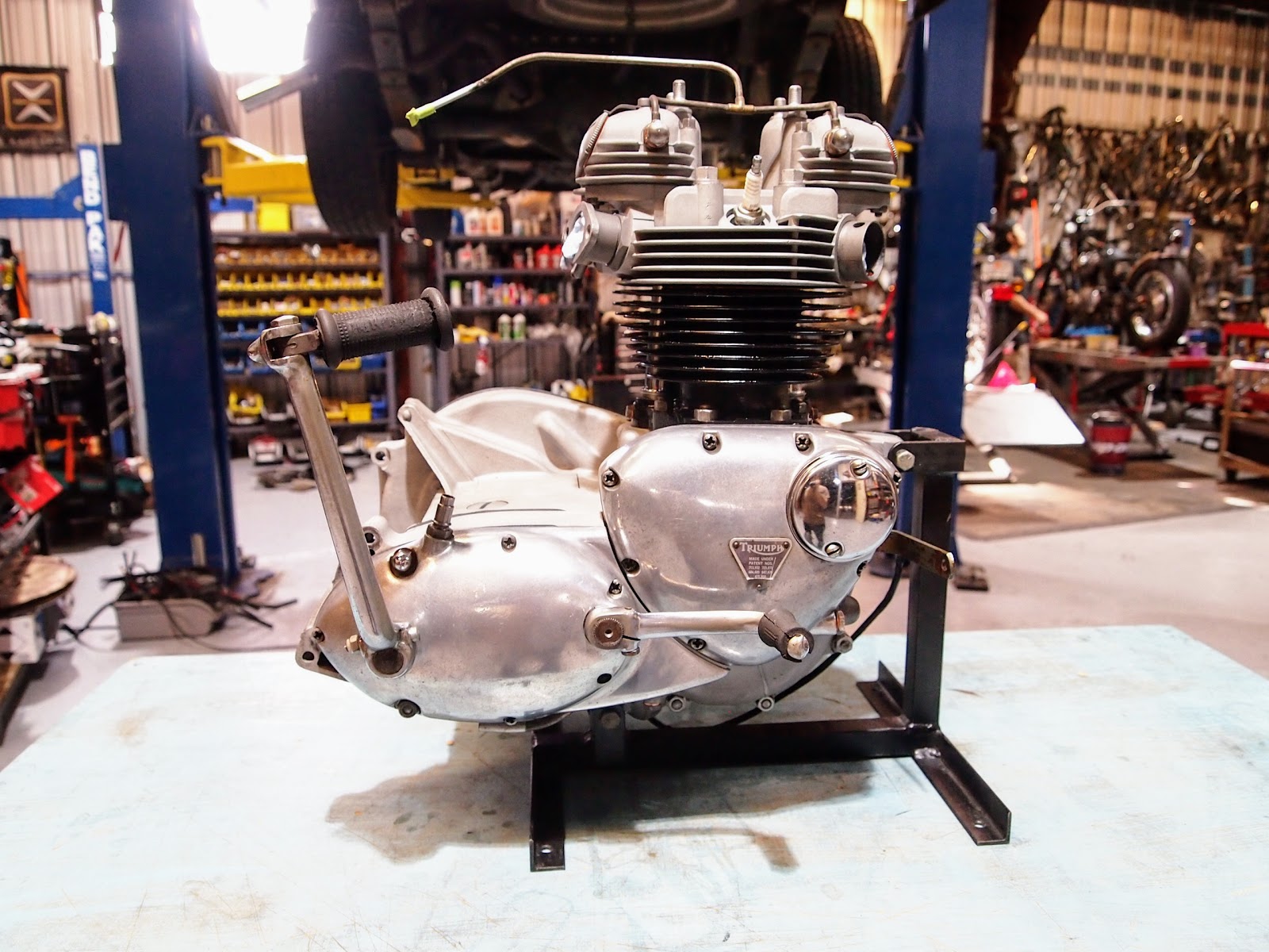 South Bay Street Machines: 1967 Triumph Bonneville Rebuilt Engine