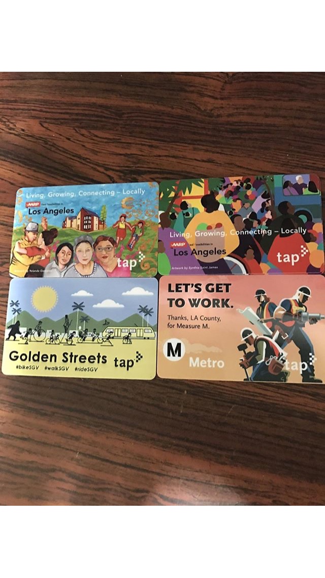 Tap Cards of Metro Los Angeles: 2017