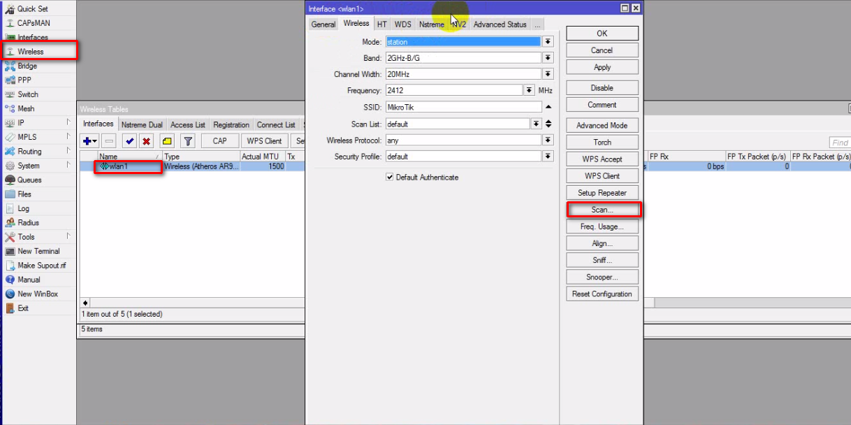Konfigurasi Point to Point di Mikrotik