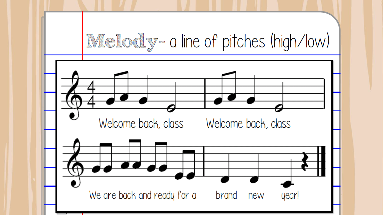 Music with Mrs. Dennis: Welcome Back, Class: A Review Unit