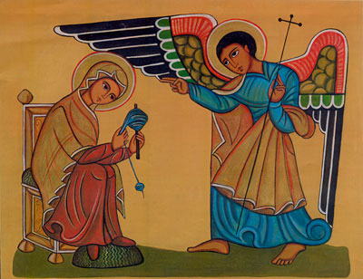 La Anunciación: Lucas 1, 26 - 38