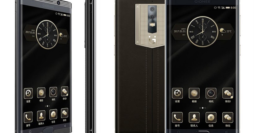 Gionee lança smartphone de luxo com 7000mAh (e preço a condizer ...
