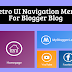 How To Create Metro UI Navigation Menu in Blogger Blog ~ My Blogger Lab