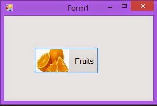How to add image and icon on button control in windows form c#
