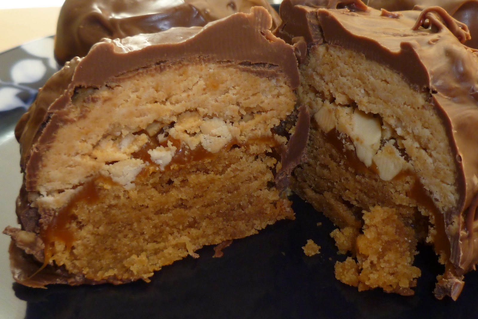The Pastry Chef's Baking: Homemade "Snickers" & a Buckeye recipe