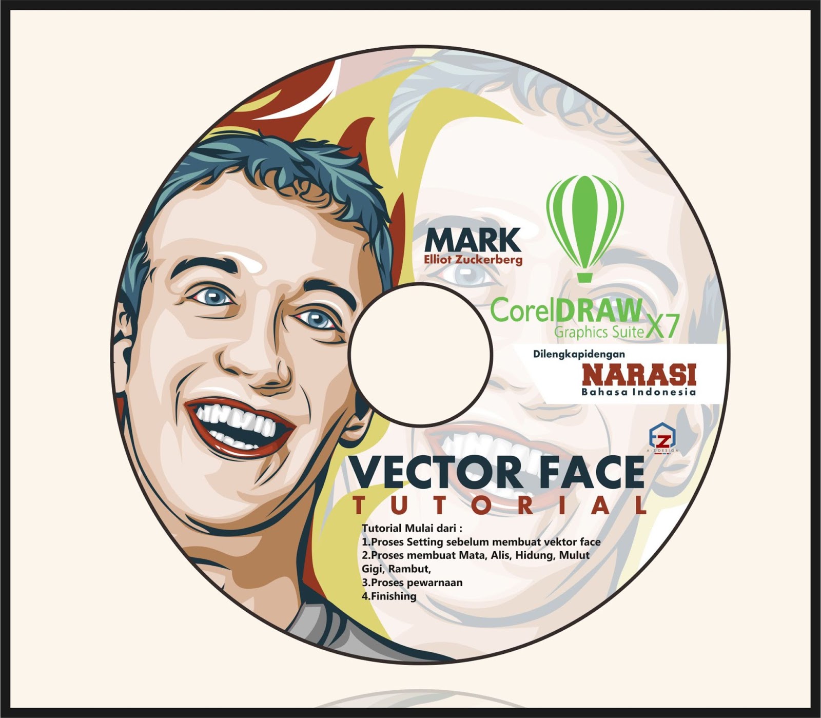 Jual CD Tutorial Membuat Vektor Kartun dengan Corel Draw X7 ~ Galeri ... Jual CD Tutorial Membuat Vektor Kartun dengan Corel Draw X7 ~ Galeri ...