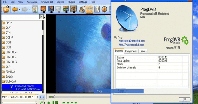 تحميل برنامج ProgDVB بروج دي في بي للكمبيوتر آخر إصدار مجانا