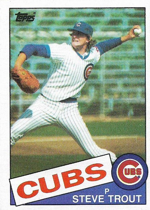 1985 Topps: #668 - Steve Trout