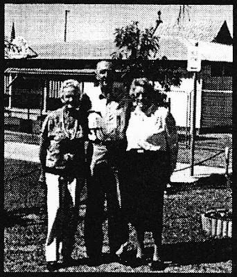 Old Images of Rylstone District: Effie Johnson with Lloyd and Ruth Dunn